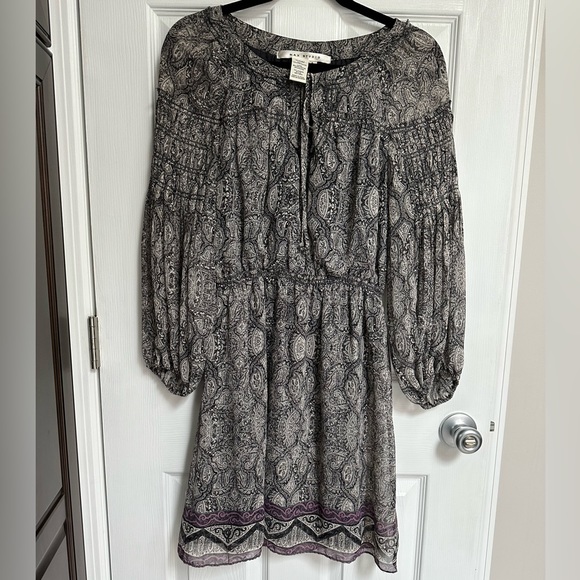 Max Studio | Dresses | Max Studio Black And White Print Dress With ...